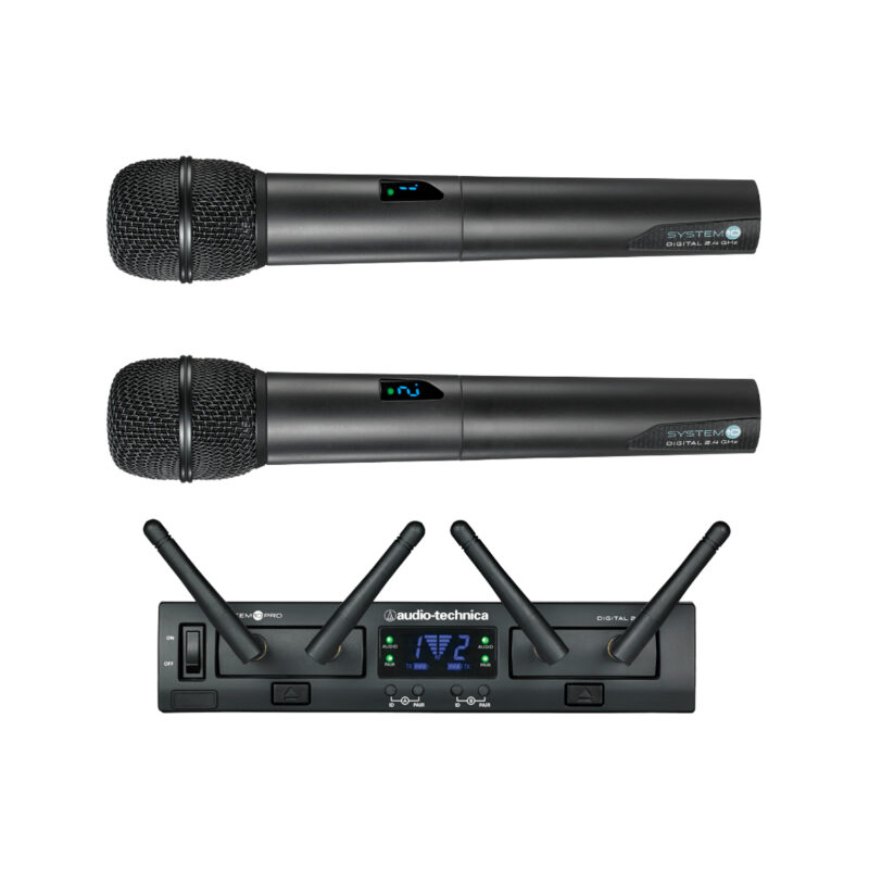 System 10 Pro Dual Unipak 2.4GHz Digital ATW-1322 - Audio-Technica ...